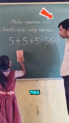 The teacher's challenge. #shorts #school