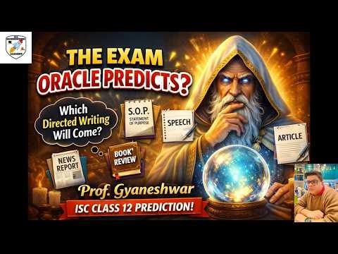 ISC Class 12 Directed Writing Prediction 2026 | Reveals What Will Come – SOP, Report or Speech?