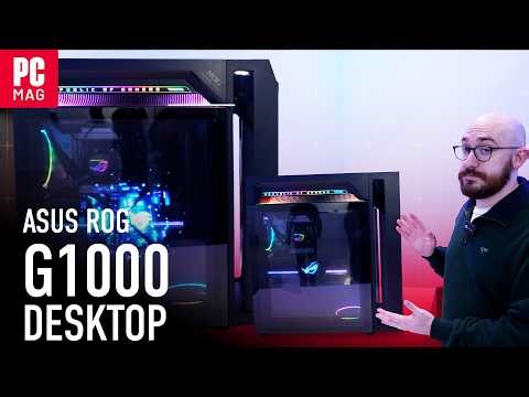 Asus’ Wild ROG G1000 Gaming PC Previews a Holographic Future for Desktop Design