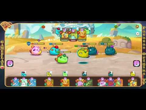 SACC 286: Terminator Destroyer Team + Backline Kill Strategy vs Beast Teams! P.O.TV Axie Classic V2