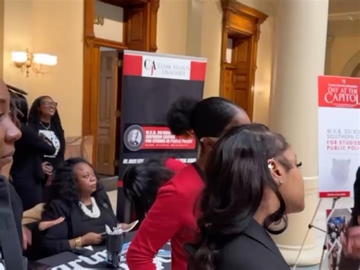 Nykia Greene, Ph.D. on Instagram: "From the classroom to the Capitol. Leaders for Liberation at the Du Bois Policy Center in partnership with SisterSong advocated for Reproductive Justice at Clark Atlanta University Day at the Capitol. This is what it looks like when Black scholarship meets movement work! #reproductivejustice #blackwomen #cau #L4L"
