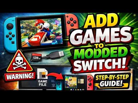 How To Install Games On A Modded Switch (Beginner Guide)