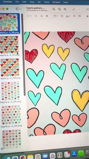 8 seamless patterns in ONE click… 🤯