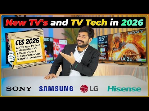 NEW TV's Coming from LG, Samsung & Sony! 🥂True RGB, Micro RGB, Transparent TV's from SONY !! 🛍️🔥