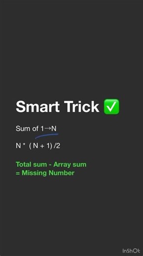 Most People Fail This Easy Interview Question 😳 | Missing Number Problem