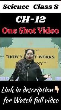 Class 8 Science CH-12 | How Nature Works in Harmony | One Shot Video | NCERT 2025