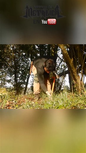 While digging, I found something metallic. I tried to get it out carefully, but it was full of roots. It seems like a projectile! #MysteryFind #MetalDetecting #Archaeology #StrangeDiscoveries | Detección Metálica