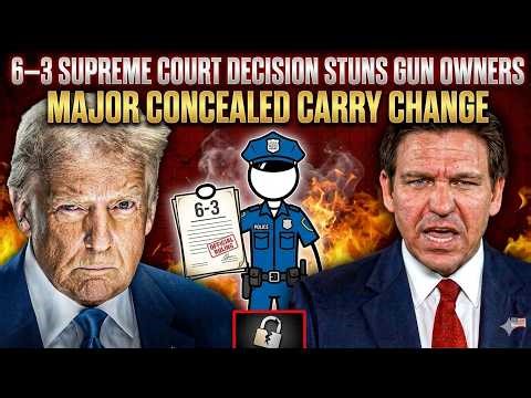 6–3 Supreme Court Decision Stuns Gun Owners — Major Concealed Carry Change
