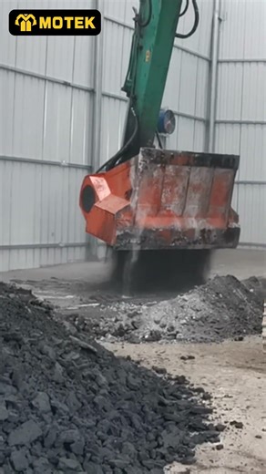 MOTEK Fine Screening Bucket #MOTEK #screeningbucket #screening #crushing #crusherbucket #crusher