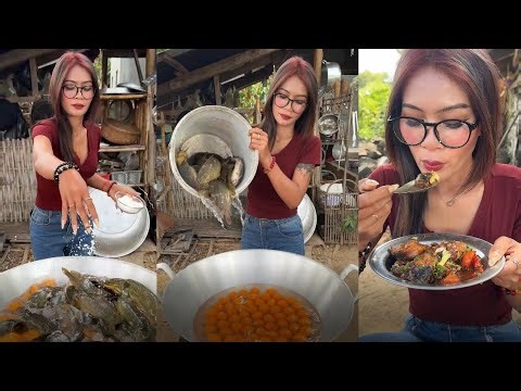 Cook and wash fish with fresh egg recipe