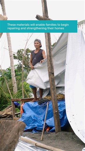 After Typhoon Tino and Super Typhoon Uwan, many families across Aurora, Palawan, Camarines Sur, and Catanduanes were left with damaged homes, particularly in coastal and disaster-prone communities. In response, we distributed shelter repair kits to families who were severely affected by the typhoons. These kits will help them begin rebuilding and take the first steps toward repairing their homes and restoring a sense of safety and stability. 🌐 Support our #bayanihan programs: donate.angatbuhay.