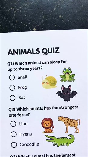Ultimate Animal Quiz Challenge 🐏🐐