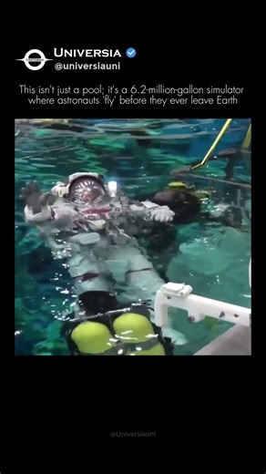 The Pool Where Astronauts "Fly" 🌊🛰️