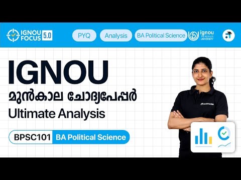 BPSC 101 Understanding Political Theory | BA Political Science | IGNOU PYQ Analysis #ignouexam