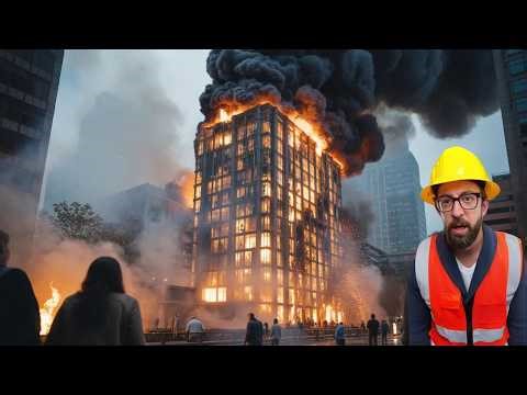 Giant Building COLLAPSES in Seconds 😱 (Shocking Real Footage)