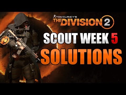 How To Complete Scout 5 Week 5 Mutiny - The Division 2 Y7S3