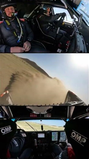 Daniel Shroder isn't too happy #dakar2026 #automobile #offroad #crash