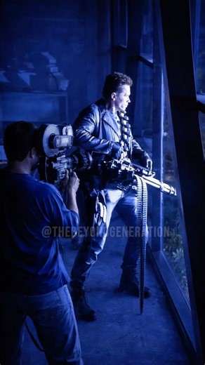 Terminator 2 (1991) – Behind the Scenes Part 5 🎬 #terminator2 #behindthescenes #shorts
