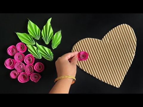 Beautiful and Easy Paper Wall Hanging / Paper Craft For Home Decoration / Unique Wall Hanging / DIY