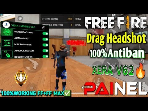 Free fire XERA V62 Headshot PANEL🔥100%Antiban Hack ✅Rank Working SenXi Panel | New Injector Hack