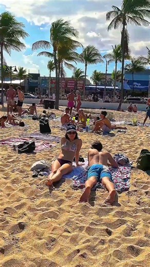 🇺🇸 Fort Lauderdale Beach Spring Break, USA #shorts