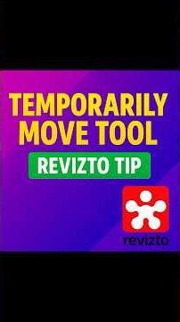 Revizto Tutorials | How to Use the Temporarily Move Tool in Revizto Projects | #Move Tool #Shorts