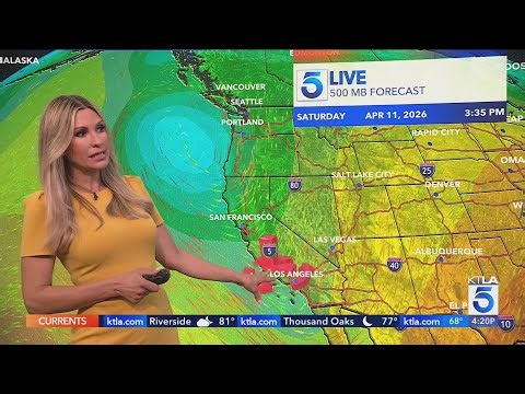 Temperatures to dip across SoCal next weekend