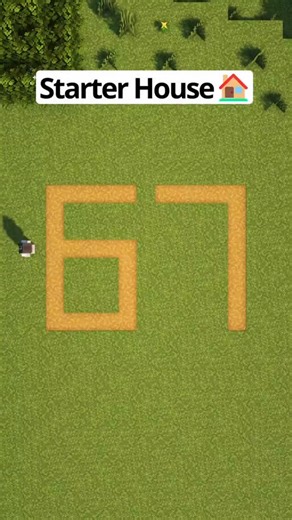 counting on Instagram: "Minecraft Small Starter House🏠 #minecraft #minecraftbuilding #minecraftbuilds #minecrafttutorial"