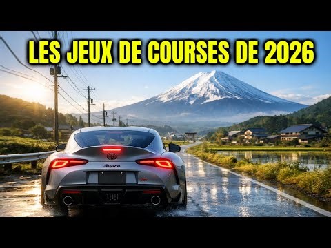 LES JEUX DE COURSE / VOITURE LES PLUS ATTENDUS DE 2026