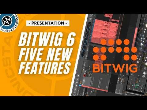 Bitwig 6.0 Update - 5 New Features - Presentation
