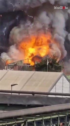 Hamburg Explosion: Warehouse Fire Triggers Massive Blasts || WooGlobe
