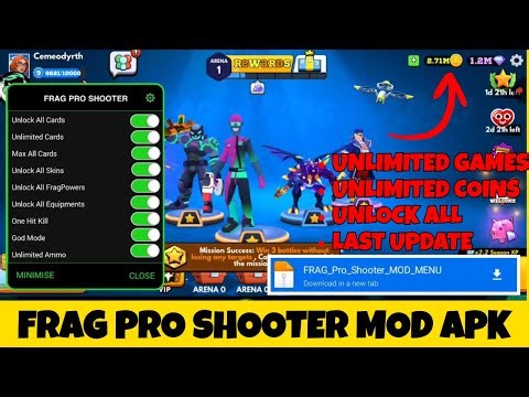 Frag Pro Shooter MOD MENU v4.17.2 | MOD APK UNLOCK CHARACTERS UNLOCKED | UNLIMITED SKINS & ABILITY