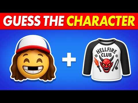 Guess Stranger Things 5 Characters by Emoji 🧇🩸📺 Eleven, Mike, Dustin, Max, Jim Hopper, Vecna