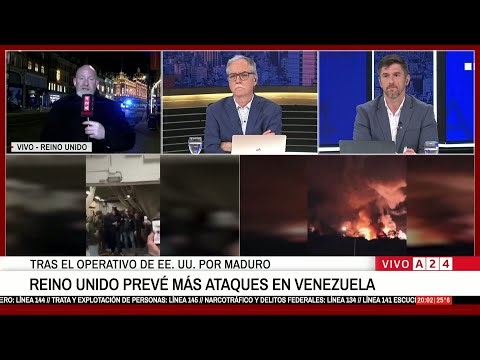 🚨 URGENTE: REINO UNIDO PREVÉ MÁS ATAQUES EN VENEZUELA