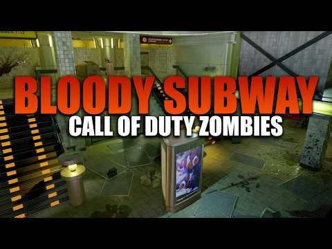 BLOODY SUBWAY ZOMBIES (Call of Duty Zombies)