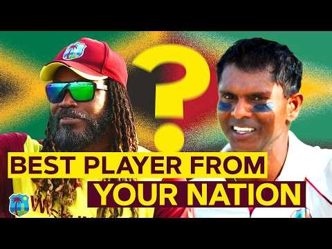 Best Cricketer From Every Island 🇧🇧🇯🇲🇹🇹