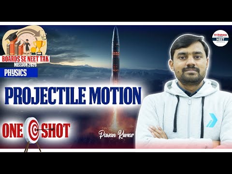 PROJECTILE MOTION ONE SHOT for NEET 2026 🎯 Complete Class 11 Physics Concepts & PYQs