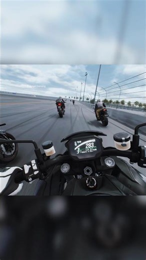 Kawasaki Ninja Z H2 Super Bike Race #ride5 #ninjah2 #ducati