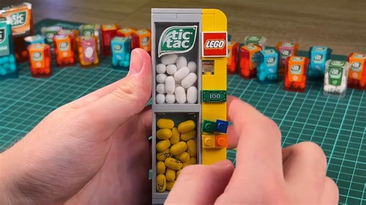 Making a functional Lego vending machine at home