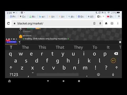 How to get an autoclicker on an Amazon Fire Tablet.