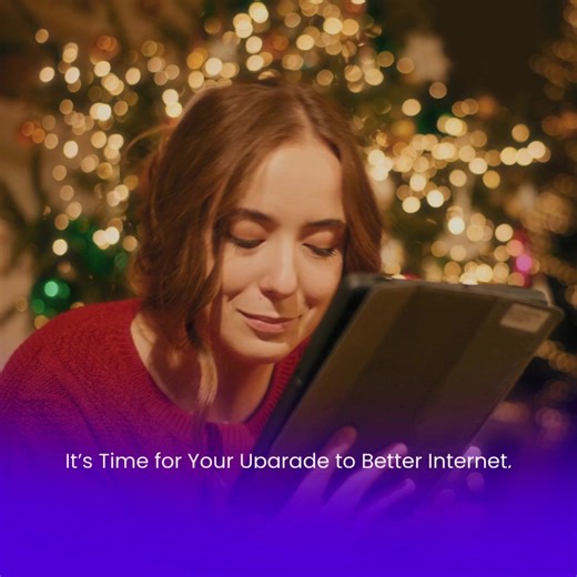 Think about how much you rely on your Internet every single day. When you choose Omni Fiber, you give yourself a faster, more stable connection that supports your whole household. No more waiting on pages to load, freezing video meetings, or fighting over bandwidth during busy evenings. With Omni Fiber, you get a network designed for today’s digital lifestyle, so you can enjoy smoother streaming, clearer video calls, and stronger Wi-Fi throughout your home. Eaton, you’re ready for an upgrade, an