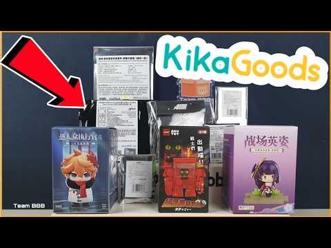 KIKA GOODS HAUL 2026! Genshin Impact, Alien Stage, Link Click Gachapon machine and more!