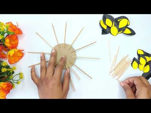 Easy Paper Craft for Home Decoration || Wall Decor Craft Idea || DIY School project