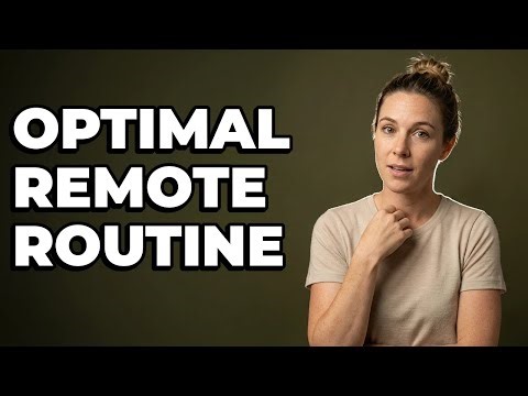 What Is A Good Daily Schedule For Remote Workers?