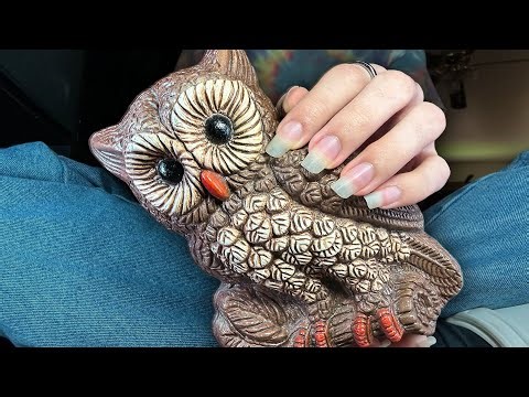 ASMR Tapping & Scratching with Long Natural Nails 💅🏼 - lofi