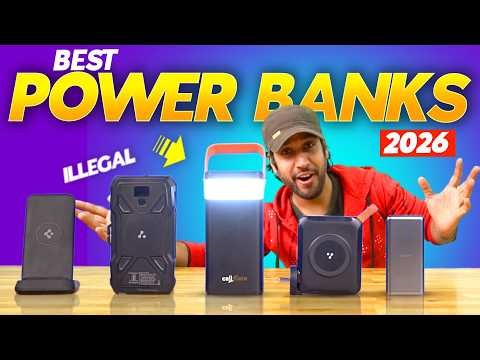 I Tested 5 Unique Power Banks for 2026 - One Is Illegal 😳⚡️