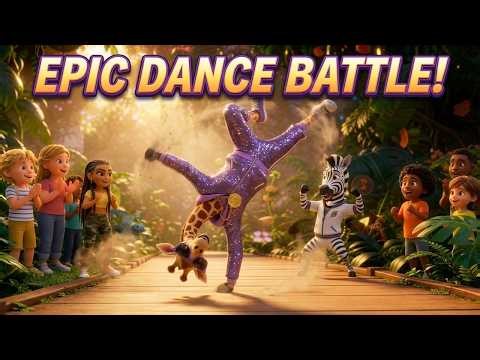 Animals Dance Battle Breakdancing Challenge