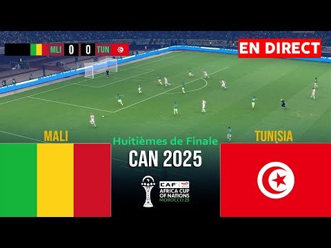 MALI vs TUNISIE Penalty Shootout - Coupe d'Afrique des Nations 2025 | Simulation PES
