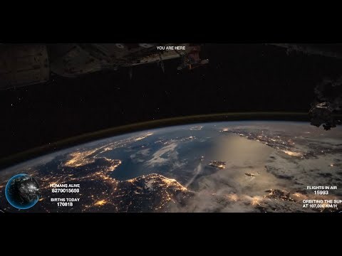 🔴 LIVE Earth From Space Right Now 🌍 | ISS Live View • You Are Here