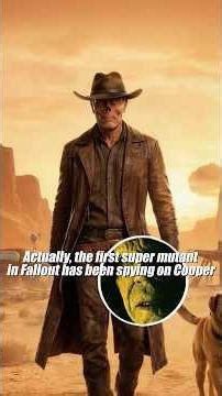 Actually, the first super mutant in Fallout has been spying on Cooper and the others. #fallout